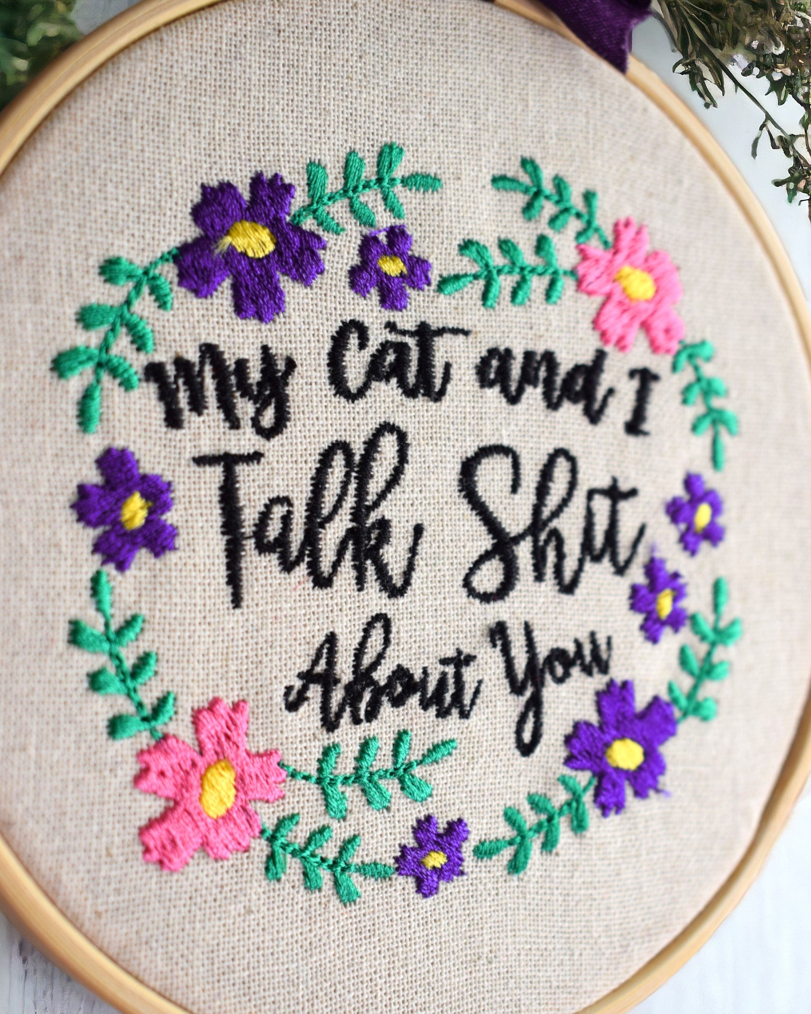 Funny Embroidery Fizzy Lizzy Creations